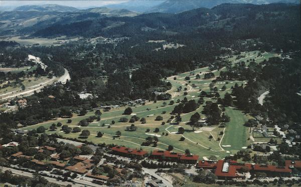 Del Monte Hyatt Hotel and Del Monte Golf Course Monterey, CA Large ...