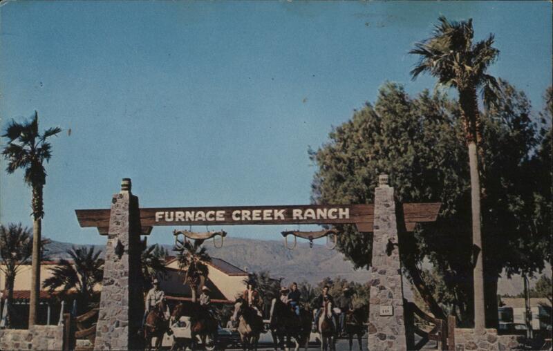 Furnace Creek Ranch Death Valley, CA Postcard