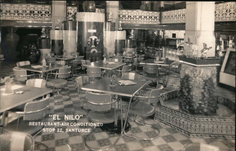 El Nilo Restaurant Santurce, PR Puerto Rico Postcard