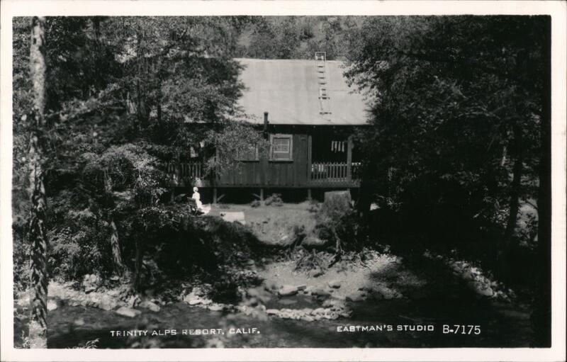 Trinity Alps Resort California Postcard