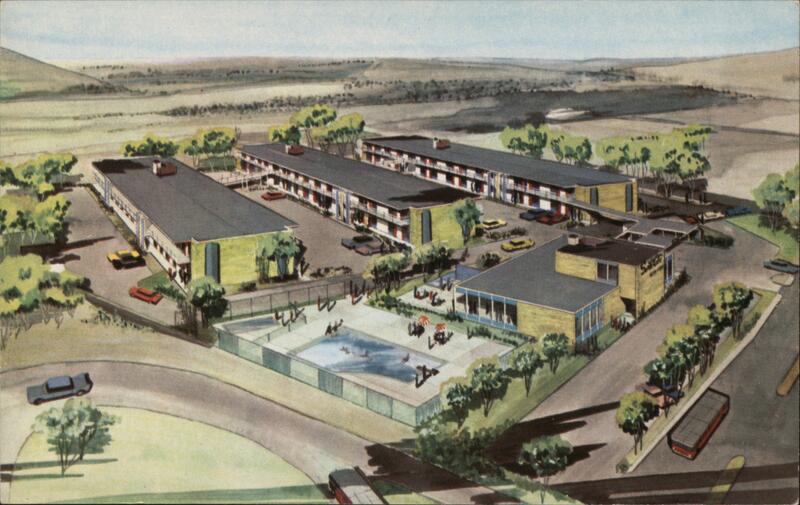 South Gate Motor Hotel Arlington, VA Postcard