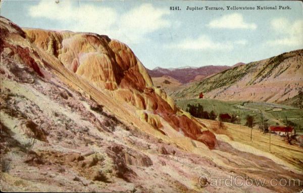 Jupiter Terrace Yellowstone National Park