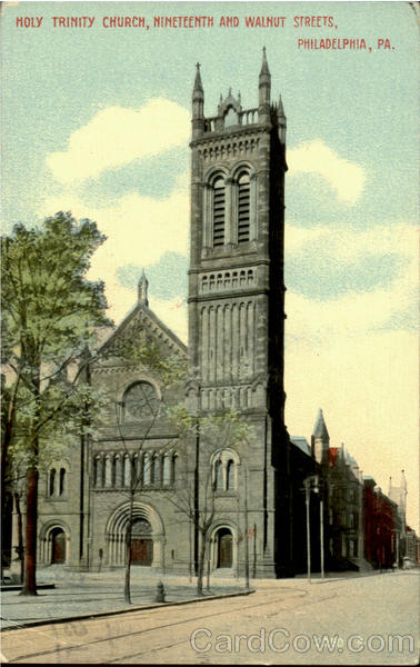 Holy Trinity Church, Nineteenth And Walnut Streets Philadelphia, PA
