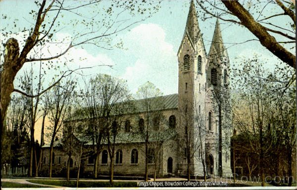 King'S Chapel, Bowdoin College Brunswick, ME