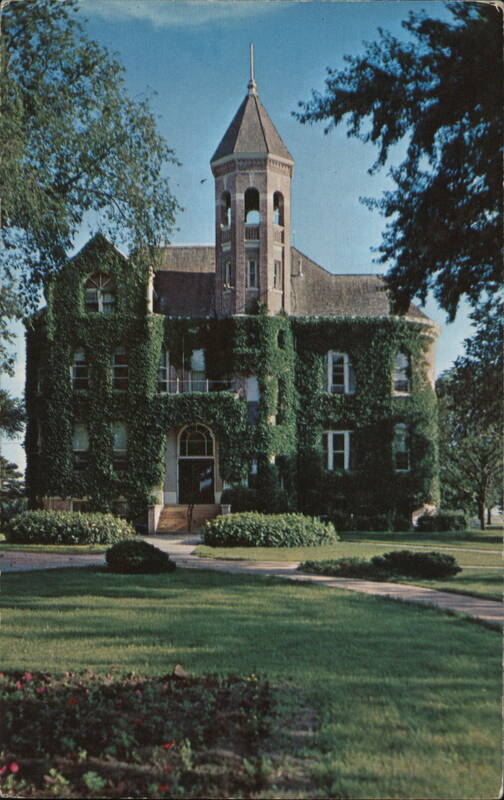 Northwestern College, Zwemer Hall, Orange City, Iowa Postcard