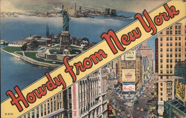 Greetings from New York New York City, NY Postcard