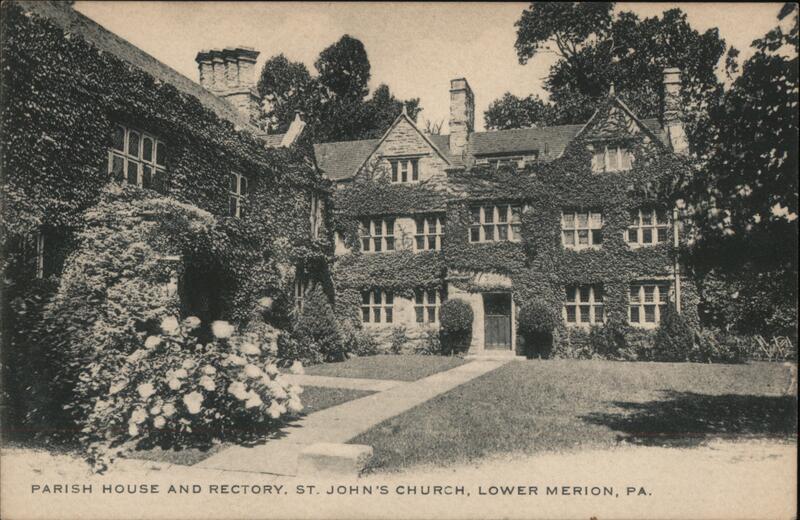 Parish House and Rectory, St. John's Church, Lower Merion, PA ...