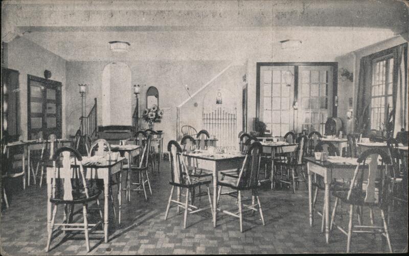 Moravian Inn Dining Room, Allentown PA Pennsylvania Postcard