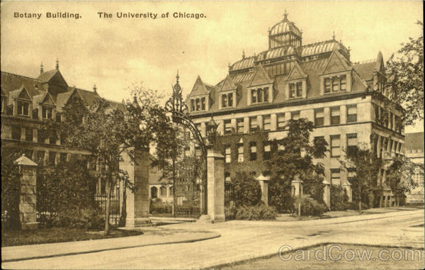 Botany Building,The University Of Chicago. Illinois