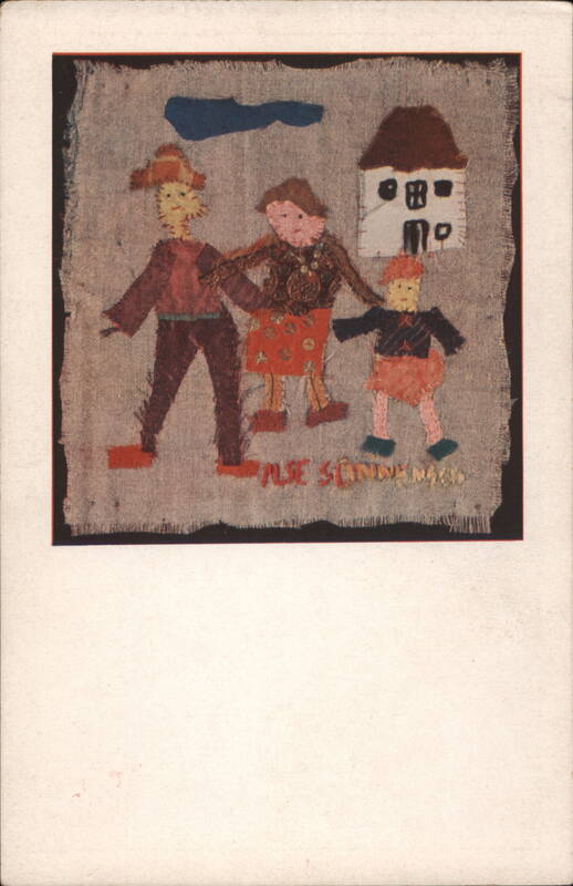 Set of 5 Austrian Junior Red Cross Cards Designed by Prof. Cizek's ...