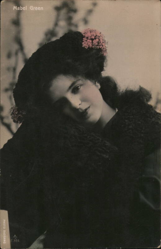 Mabel Green Portrait Postcard Actresses