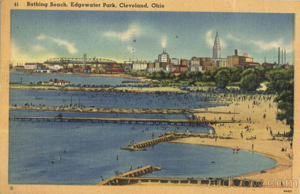 Bathing Beach, Edgewater Park Cleveland, OH