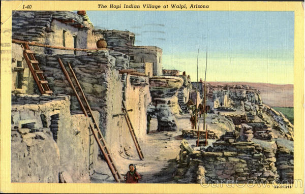 The Hopi Indian Village Walpi, AZ