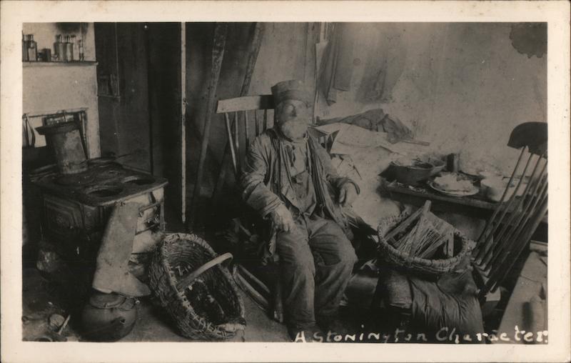 Zebulon Hancox Stonington, CT Postcard