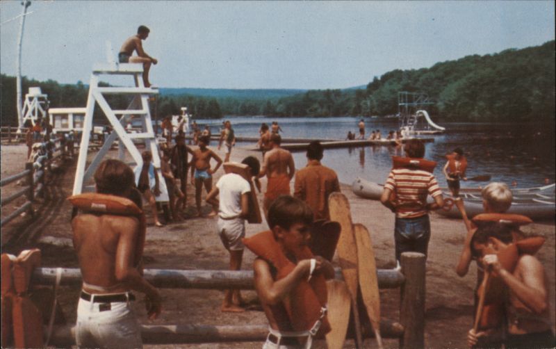 YMCA Outdoor Center Waterfront, Camp Jewell, Triangle Lake North ...