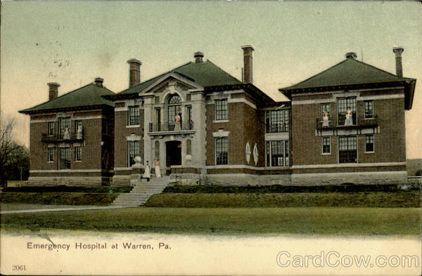 Emergency Hospital At Warren Pennsylvania
