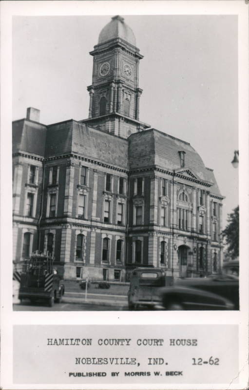 Hamilton County Court House Noblesville, IN Postcard