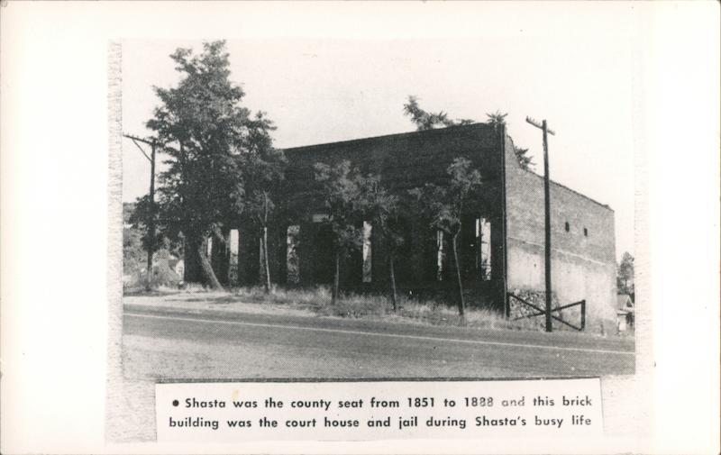 Shasta County Courthouse Redding, CA Postcard
