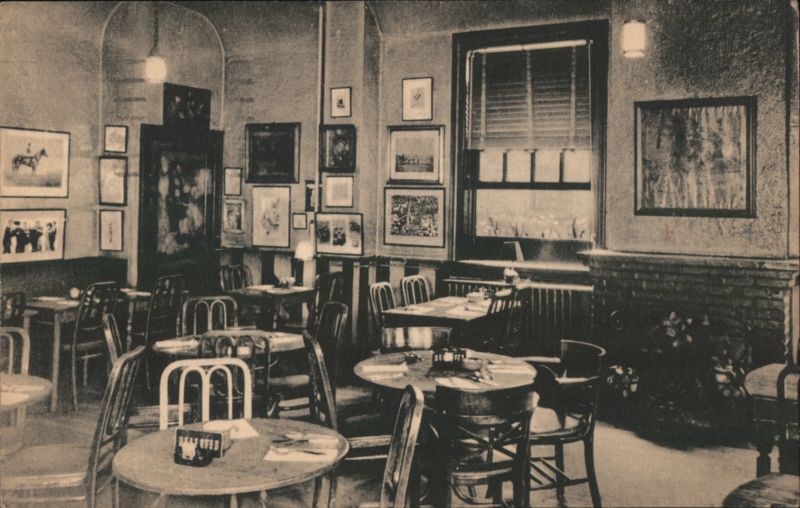 The Jumble Shop Restaurant Interior New York City, NY Postcard