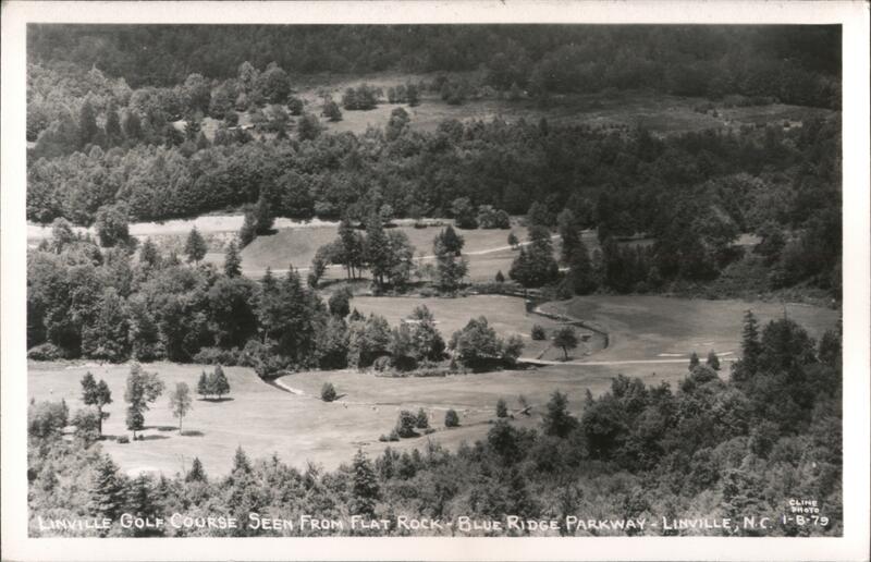 Linville Golf Course from Flat Rock - Blue Ridge Parkway North Carolina ...