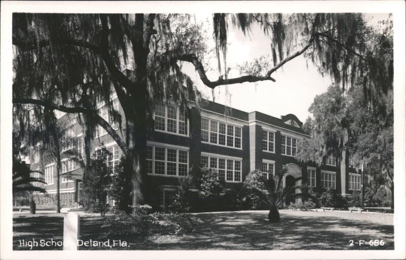 DeLand High School, Florida Postcard