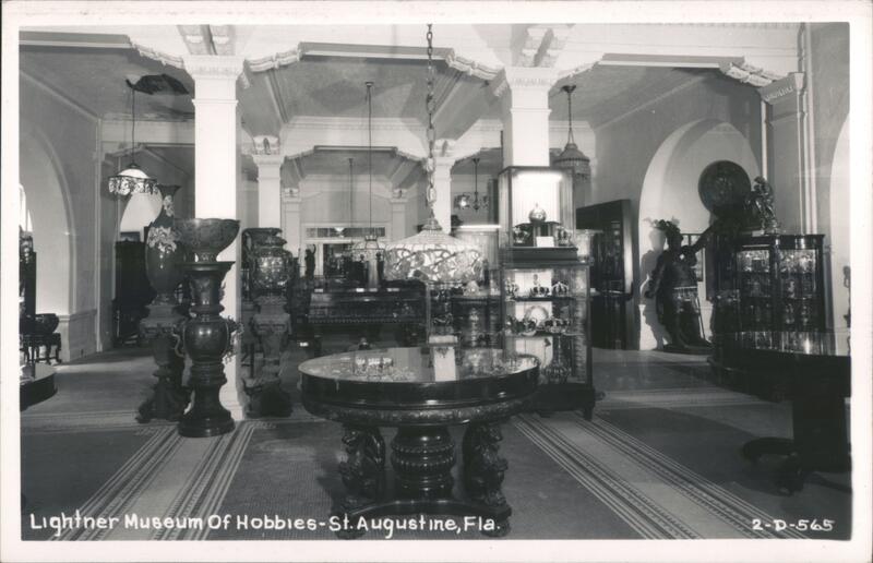 Lightner Museum Interior View, St. Augustine, FL Florida Postcard