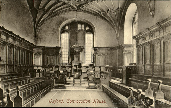 Oxford,Convocation House. England
