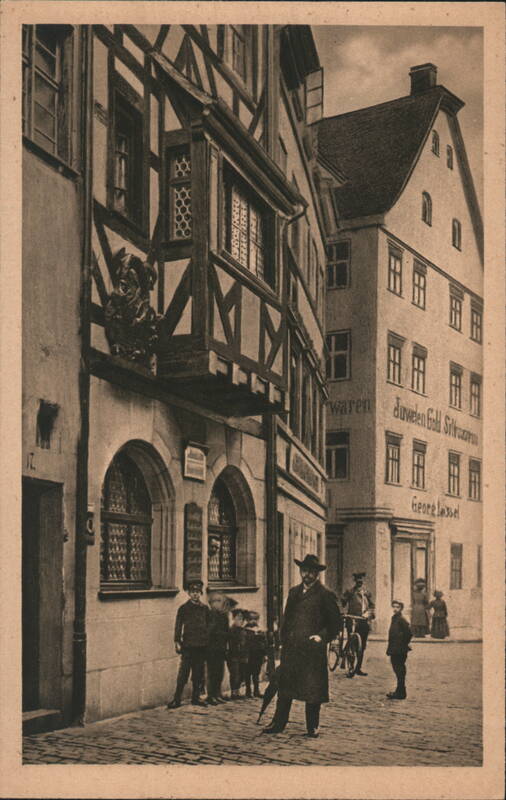 Nürnberg, Hans Sachs - Haus, Poet-Cobbler's House Germany Postcard
