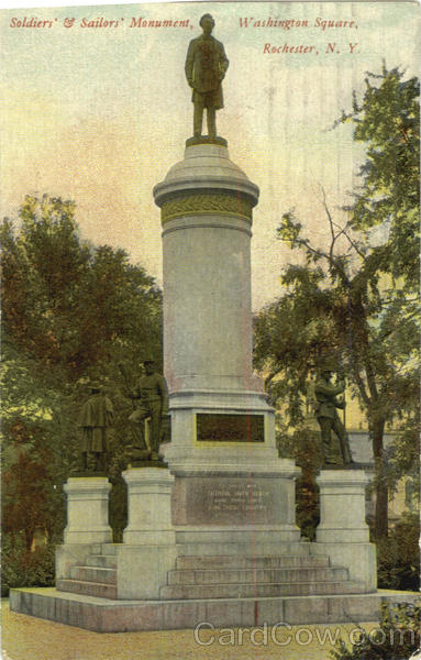 Soldiers & Sailors Monument, Washington Square Rochester, NY
