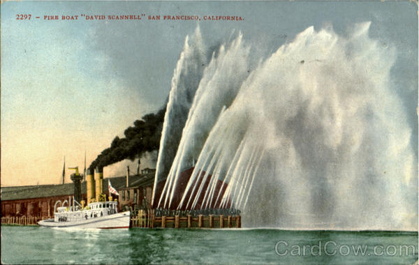 Fire Boat San Francisco, CA