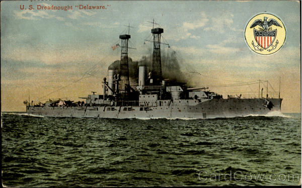 U. S. Dreadnought Delaware Boats, Ships