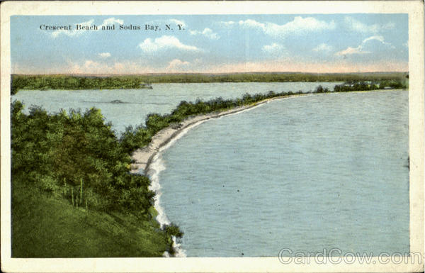 Crescent Beach And Sodus Bay Huron, NY