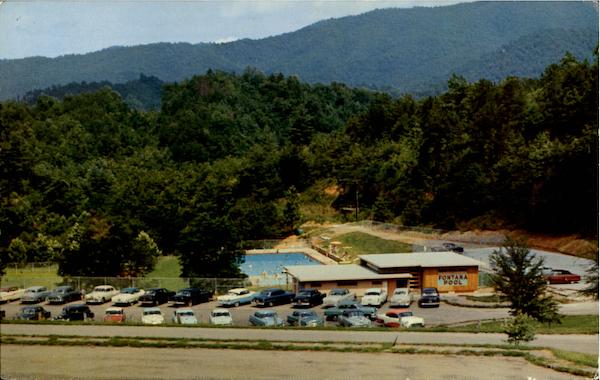 Swimming Pool At Fontana Resort Village Fontana Dam, NC