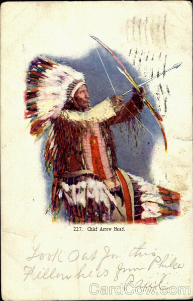 Chief Arrow Head Native Americana
