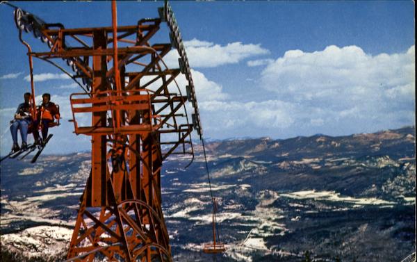 Riding High On The Double Chair Lift Adirondacks, NY