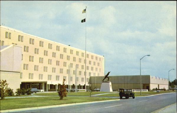 Headquarters Building At U. S. Army Infantry School, Fort Benning ...