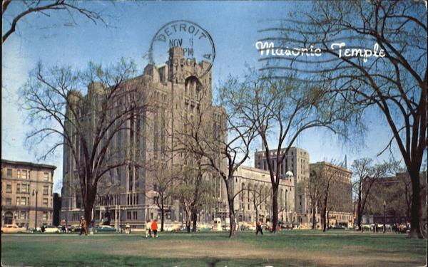 The Masonic Temple Detroit, MI