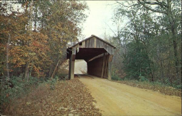 Pea Ridge Covered Bridge Opelika, AL