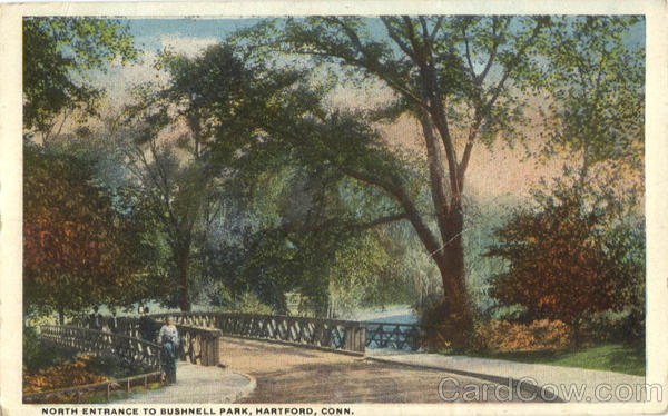 North Entrance To Bushnell Park Hartford, CT