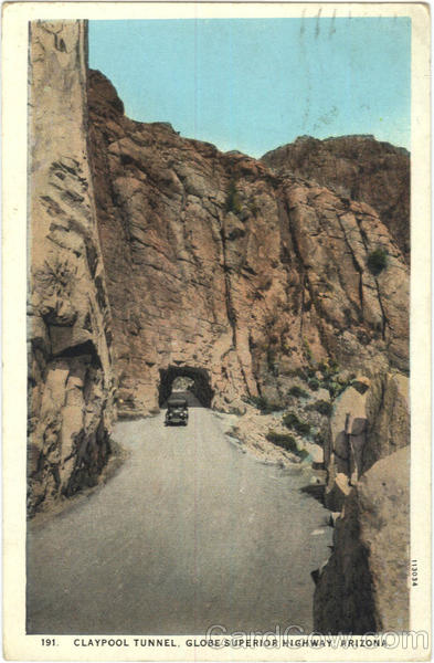 Claypool Tunnel, Globe-Superior Highway Scenic, AZ