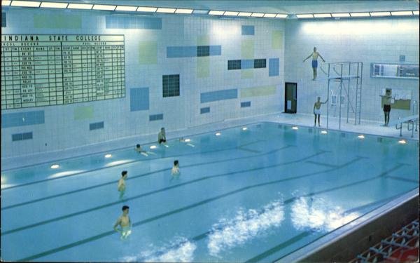 Arena Swimming Pool, Indiana State College Terre Haute, IN