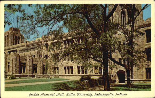 Jordan Memorial Hall, Butler University Indianapolis, IN