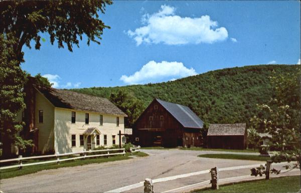 Wilder House And Barn, Plymouth Notch Vermont