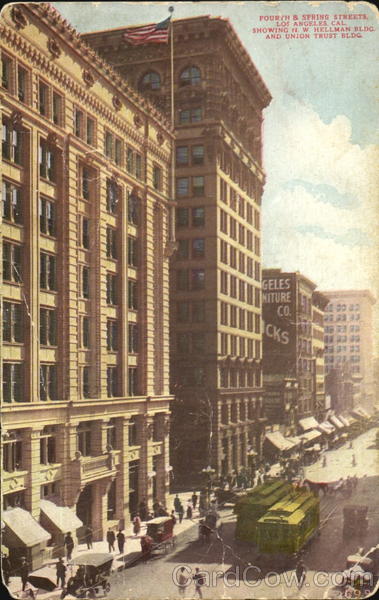 Fourth & Spring Street Los Angeles, CA