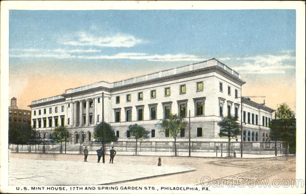 U. S. Mint House, 17th and Spring Garden Sts. Philadelphia, PA