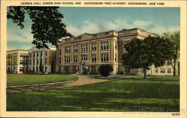George Hall Junior High School An Ogdensburg Free Academy New York