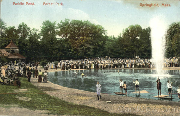 Paddle Pond, Forest Park Springfield, MA