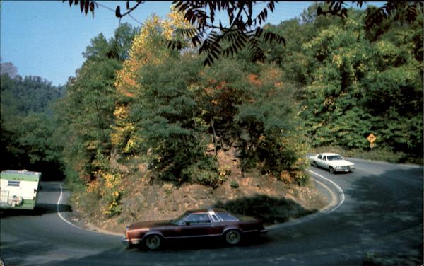 Laurel Mountain Curve, U. S. Route 50 Red House, WV
