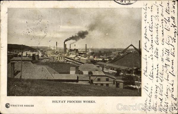 Solvay Process Works Syracuse, NY