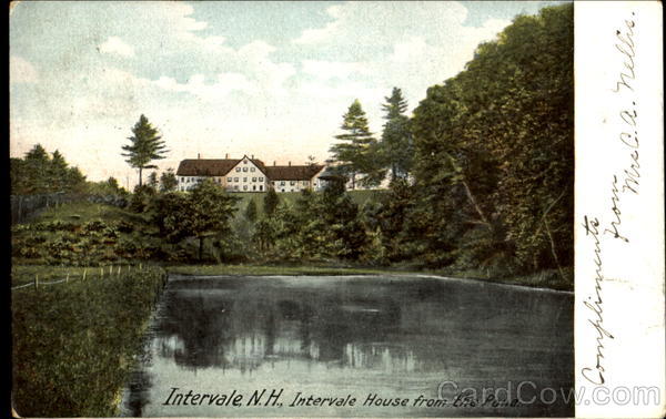 Intervale House From The Pond New Hampshire